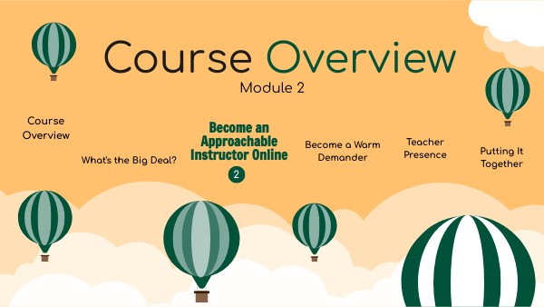 Humanizing Online - Module 2