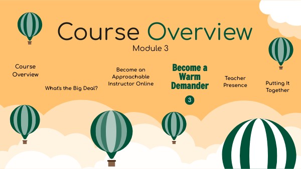 Humanizing Online - Module 3