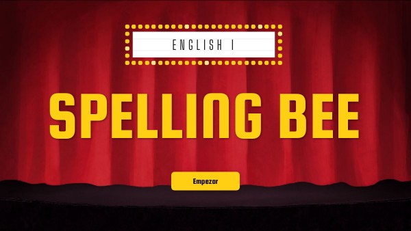 SPELLING BEE | Genially