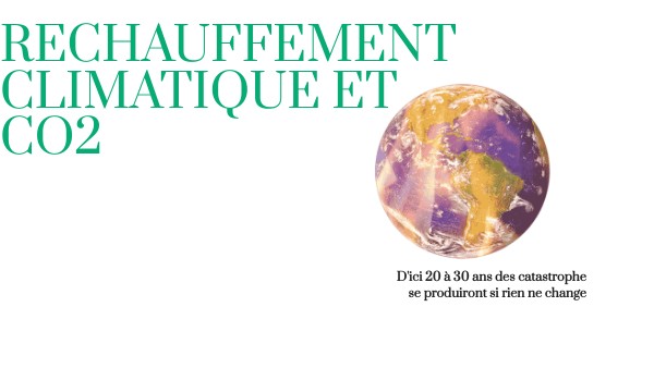 RECHAUFFEMENT CLIMATIQUE ET CO2 | Genially
