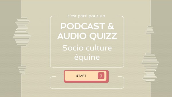 Socio Culture équine | Genially