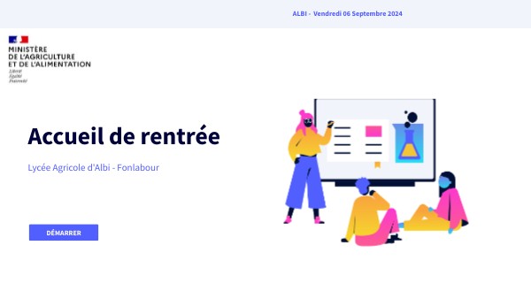 Copie - Accueil Rentrée Familles 2024 | Genially