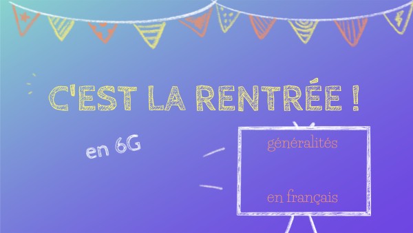 Présentation Rentrée PP