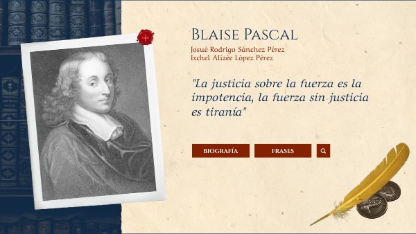 Blase Pascal | Genially