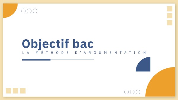 Objectif bac : méthode AEI | Genially