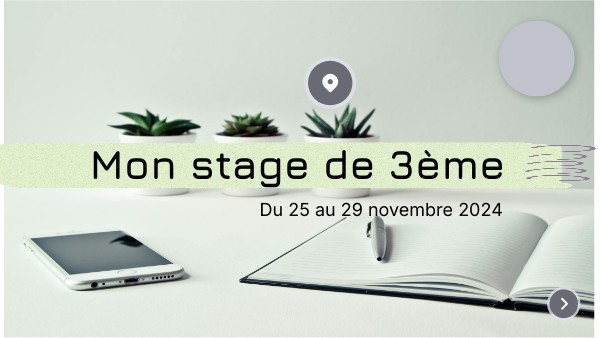 Stage de 3ème