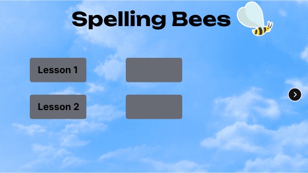 Spelling bee - 6e