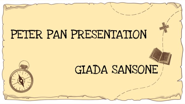 Peter Pan Presentation Sansone Giada