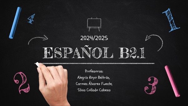 Presentación Español B2.1 | Genially