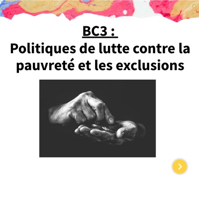 BC3_Politiques de lutte contre la pauvreté et les exclusions | Genially