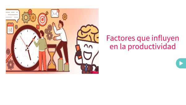 factores que influyen en la productividad