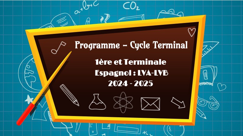 Programme cycle 1ere/Term 24_25