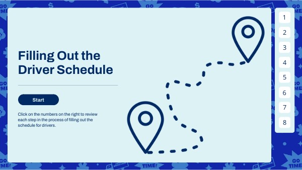 Copy - Filling Out Driver Schedule (FY24)