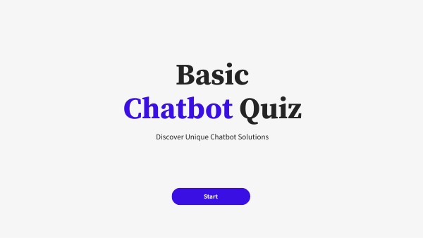 Copy - Chatbot Quiz