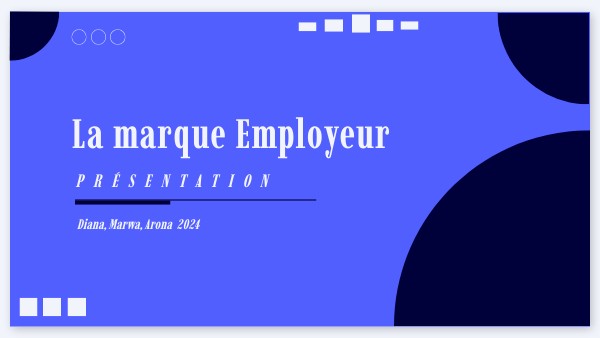 La marque employeur. | Genially