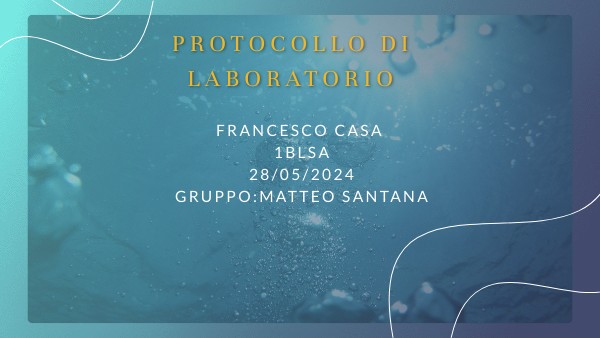 Presentazione scienze