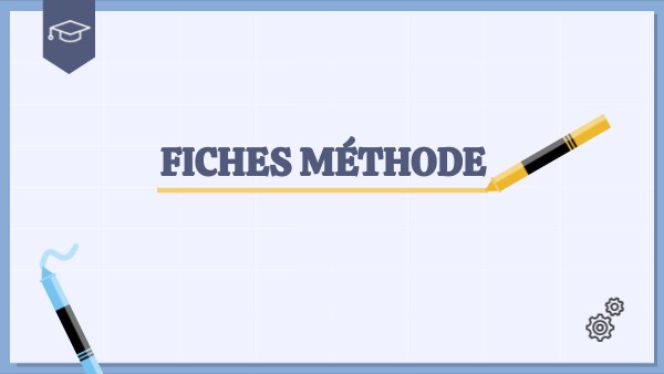 Fiche méthode 24/25 | Genially