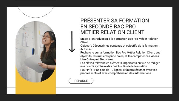 CORRECTION PRESENTATION SECONDE