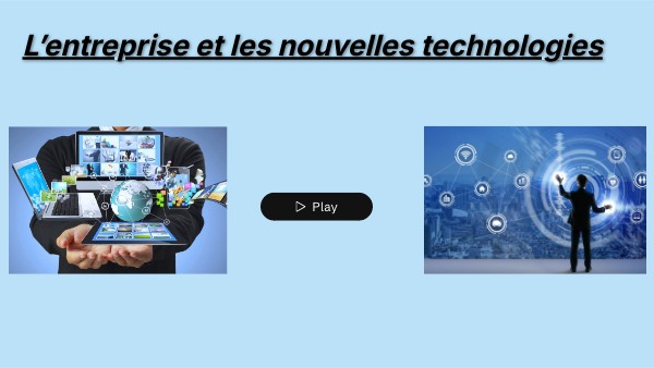 Rapport technique | Genially