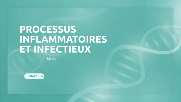 Processus inflammatoires et infectieux
