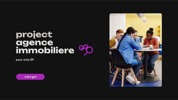 reprise agence immo | Genially