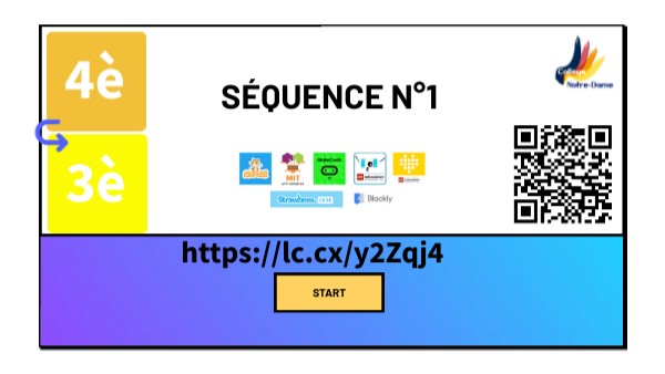 Codage - de 4è à 3è | Genially
