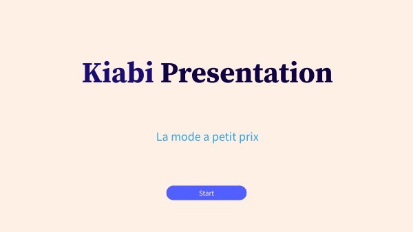 Présentation interactive basique