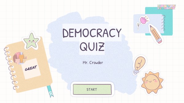 Democracy quiz | Genially