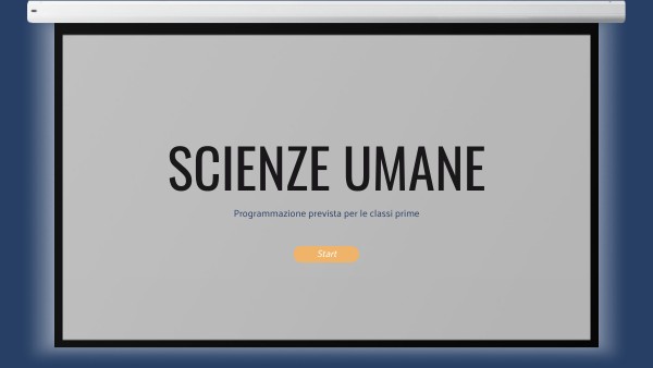 Programma classe prima