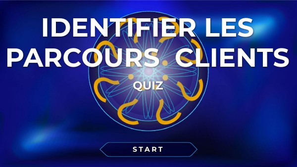 Quiz milionnaire le parcours client | Genially