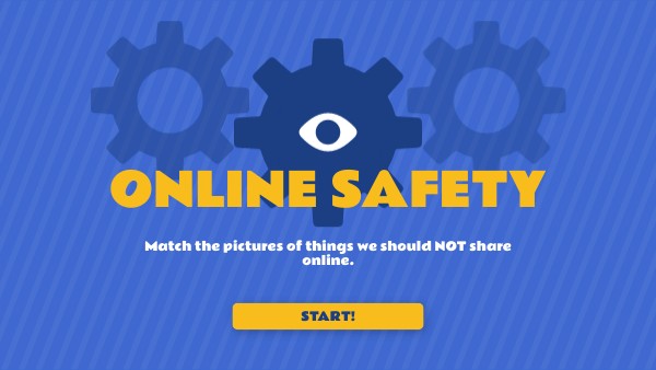 Safety Online Memory Game | Genially
