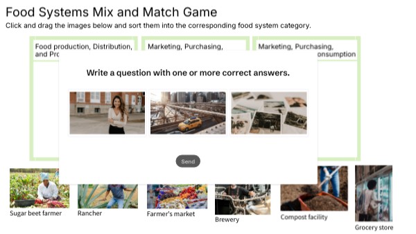 Food Systems Mix and Match Game