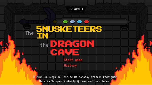 The 5 musketeers in the dragon's cave