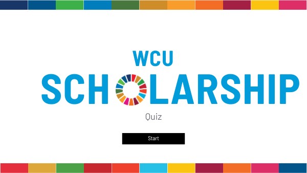 WCU Scholarship Quiz