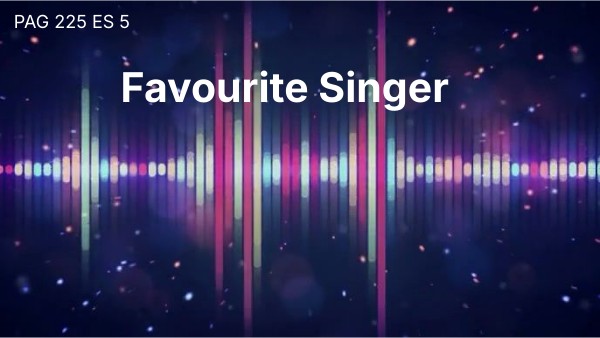 Favourite Singer