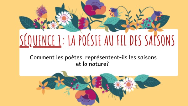 6ème Séquence 1 | Genially