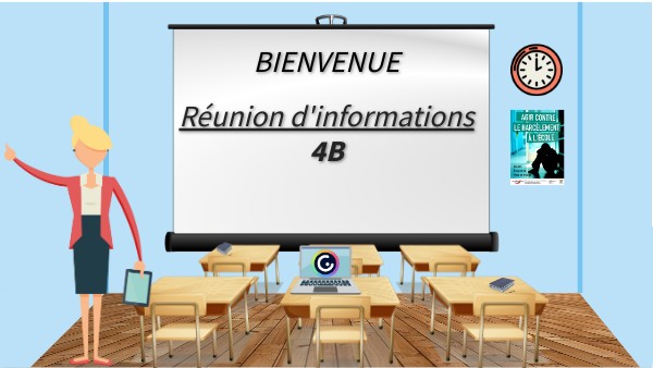 4B : Réunion PP - parents | Genially