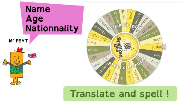 Y7 Spelling Bee Contest ! | Genially