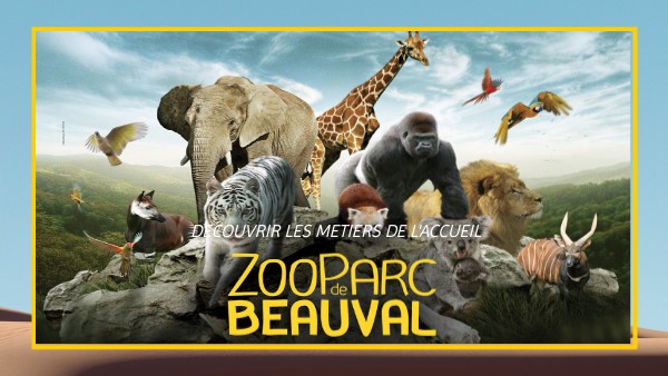 Zoo de Beauval - Les métiers de l'accueil | Genially