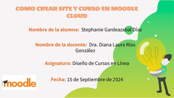 Creacion de sitio Moodle