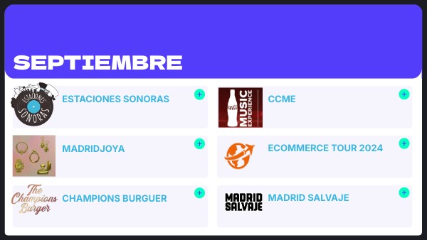 Promoción Eventos | Genially