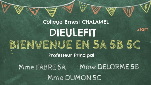 PRESENTATION 5A-5B-5C 2024-2025 REUNION PARENTS PROFESSEURS