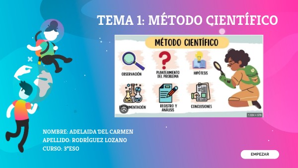TEMA 1: MÉTODO CIENTÍFICO | Genially