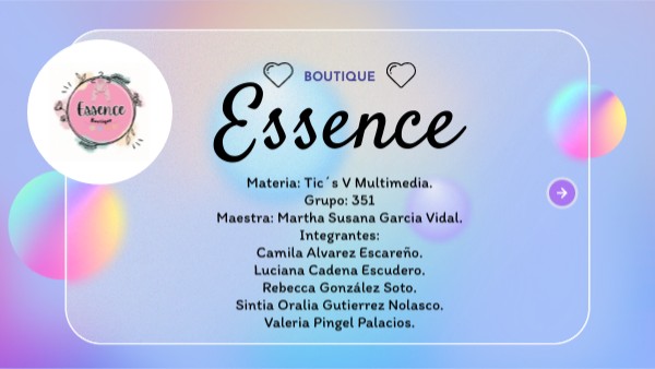Presentacion de Essence