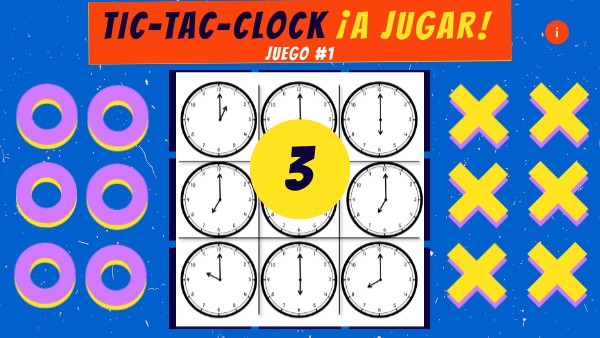 Tic Tac Clock Game | Genially
