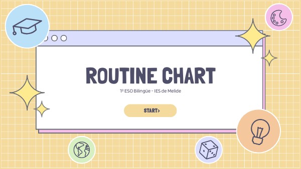 ROUTINE CHART | Genially