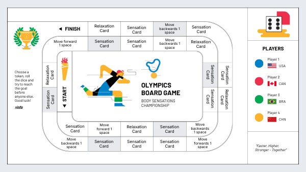 Olympics Board Game