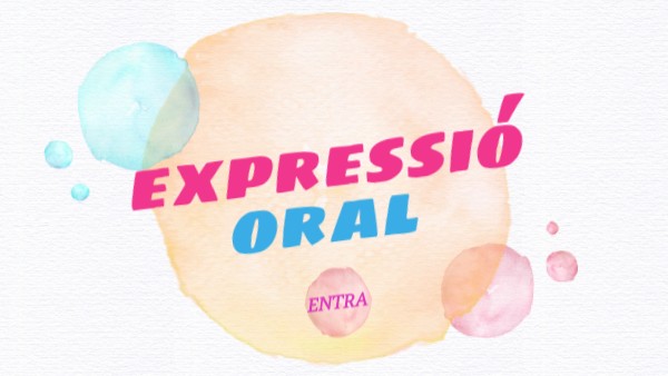 Expresión oral | Genially