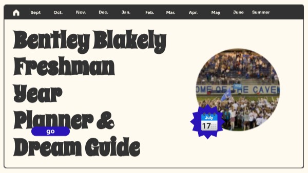 Reach Freshman Planner & Dream Book | Genially