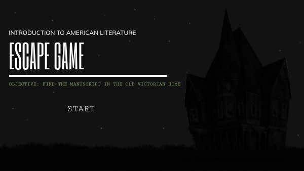 Intro to American Literature Escape Game | Genially